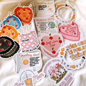 Custom Die Cut Logo Stickers: Waterproof Vinyl, Matte or Glossy - Etsy