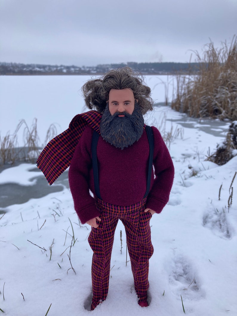 Coat Pants and Sweater for Hagrid Doll - Etsy