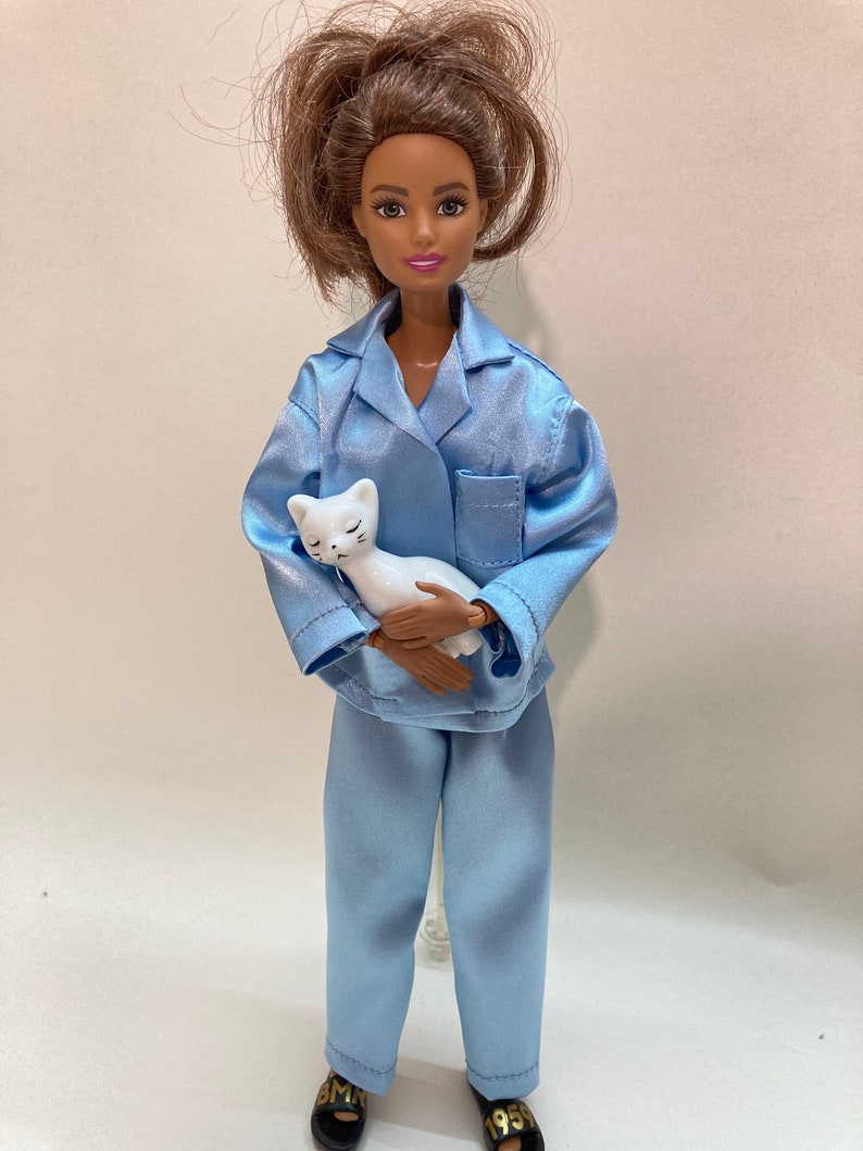 Silk Pajamas for Barbie Doll - Etsy