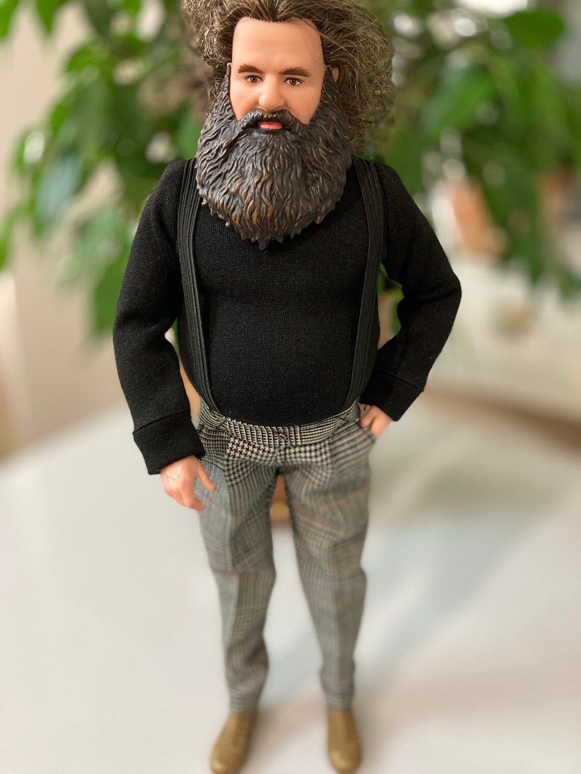 Coat Pants Vest and Sweater for Hagrid Doll - Etsy
