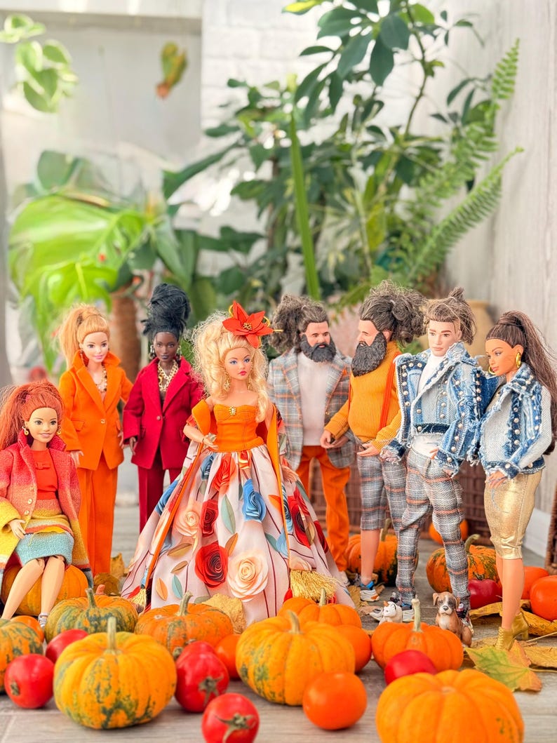 Large Belly Doll's Outfits: Jacket, Pants, Shorts and Sweater - 12-inch ...