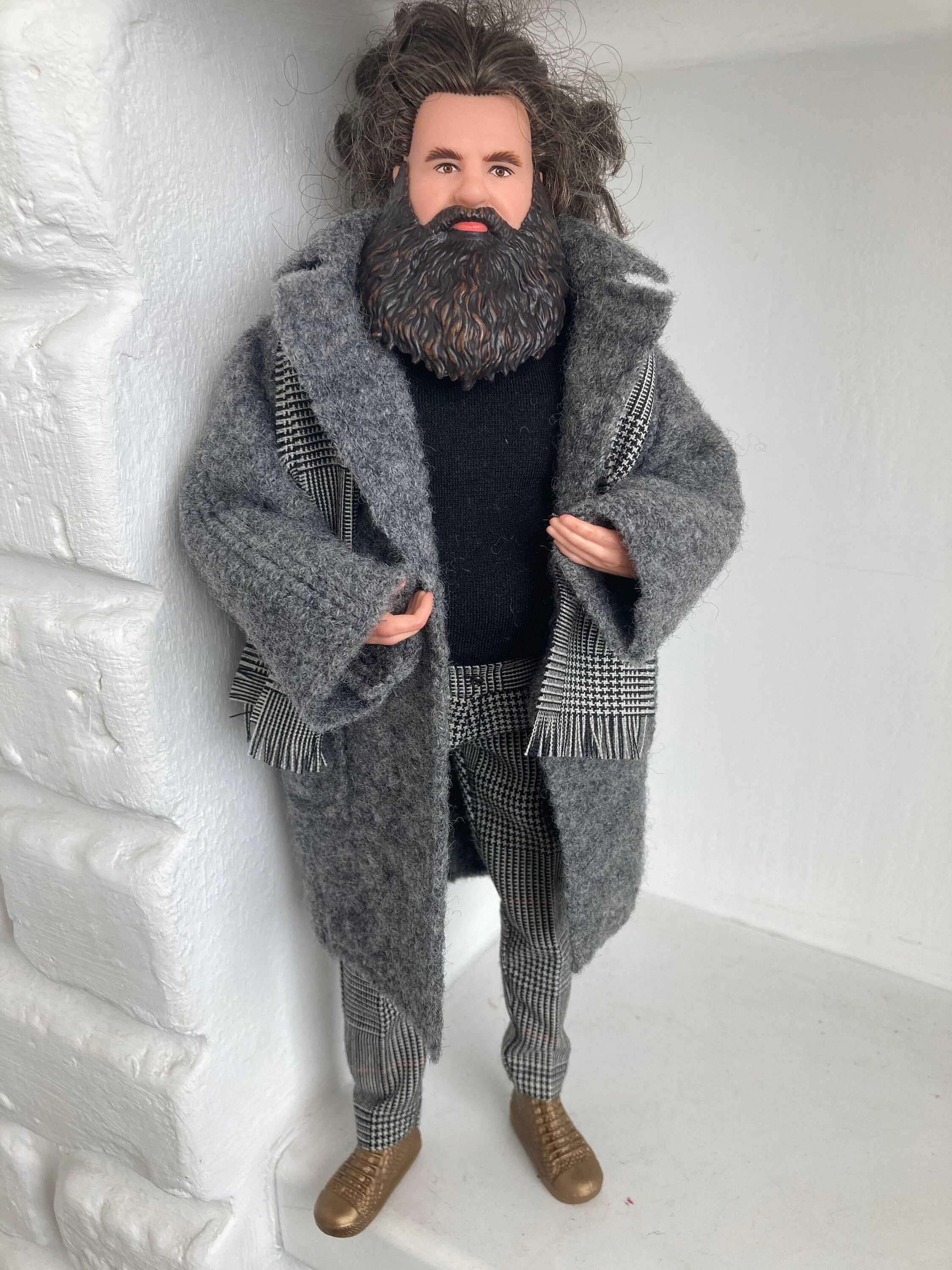 Coat Pants Vest and Sweater for Hagrid Doll - Etsy