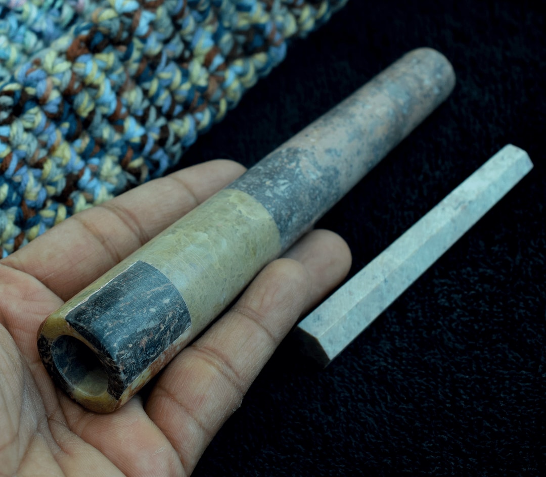 Multiple Stone Chillum, Smoking Chillum, Marble Stone Chillum, Baba ...