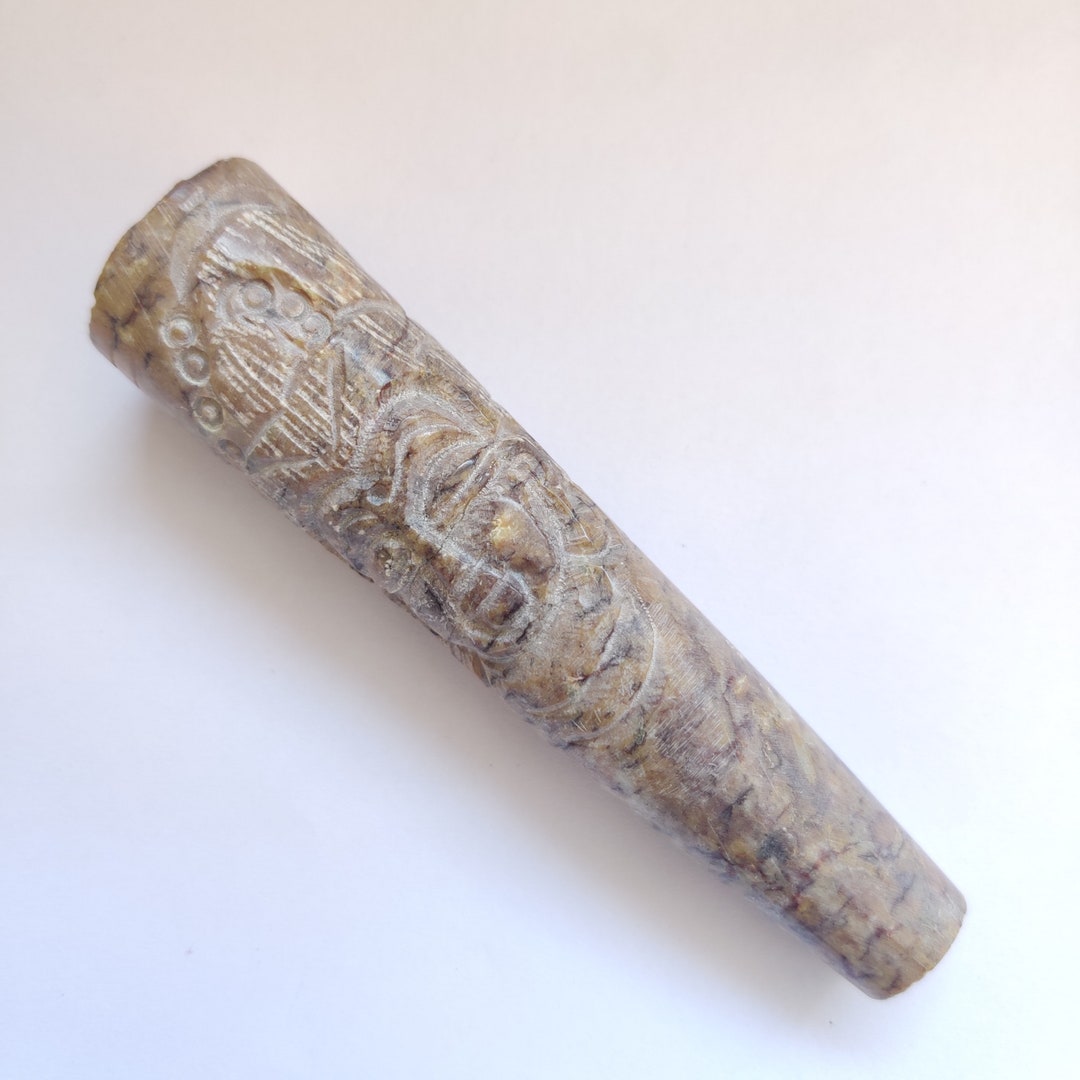 Shiva Chillum, Stone Chillum, Marble Stone Chillum, Smoking Pipe ...