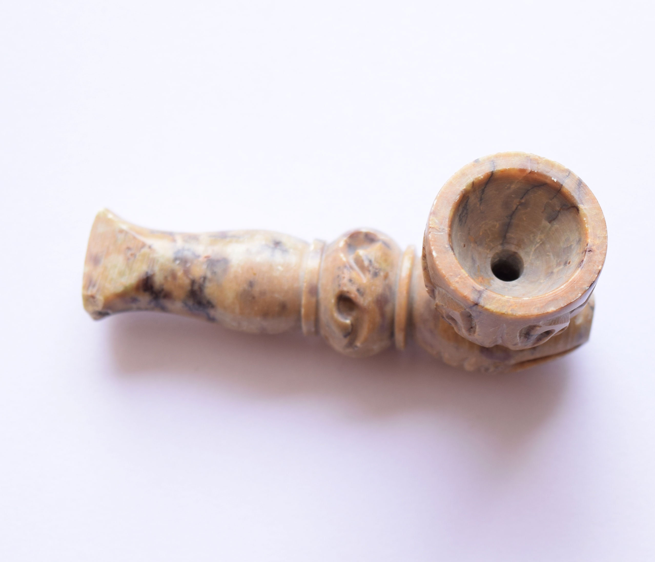 Pipe Smoking Pipe Marble Pipe Marble Stone Chillum Pipe - Etsy