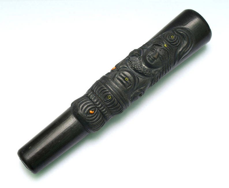 Smoking Pipe Smoking Chillum Shankara Chillum Clay Chillum - Etsy