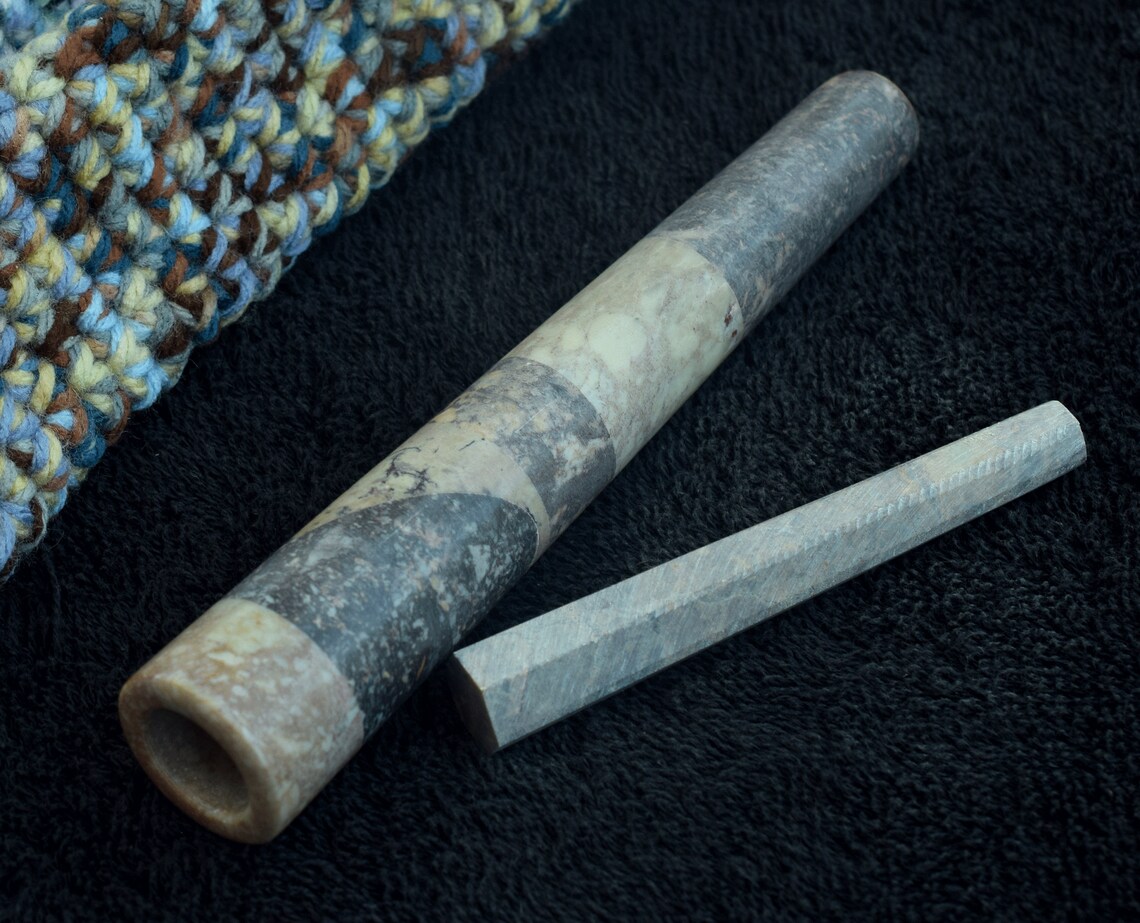 Multiple Stone Chillum Smoking Chillum Marble Stone Chillum - Etsy