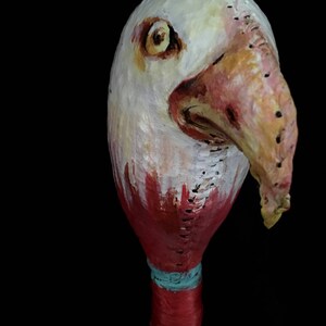 Painted Eagle Rattle / Elk Rattle - Etsy