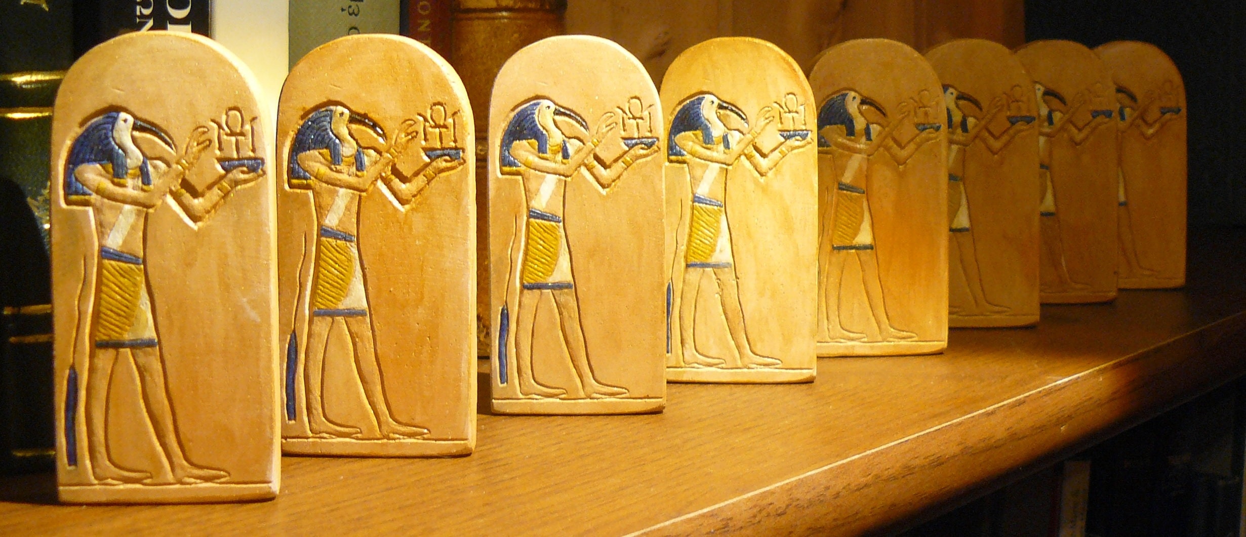 Thoth Tahuti Pocket Talisman Pocket Idol Relief Sculpture - Etsy