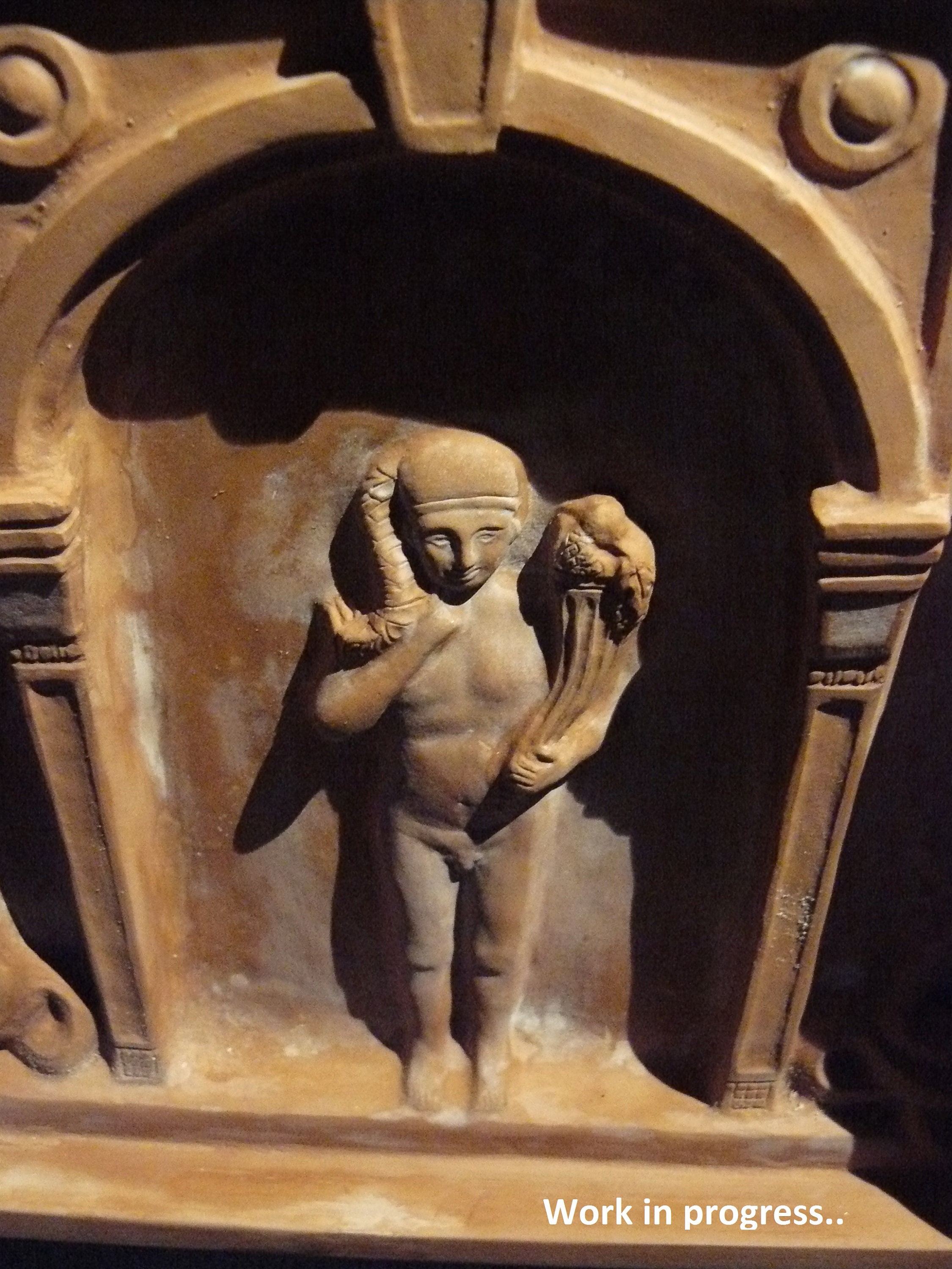 Harpocrates Relief Harpocrates Naiskos Harpocrates Lararium | Etsy New ...