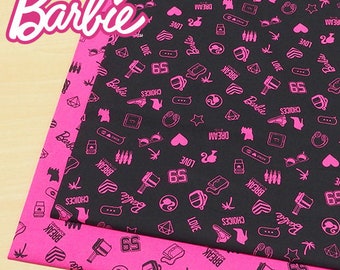 Barbie fabric | Etsy