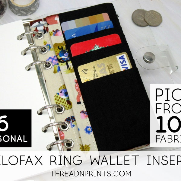 Wallet Insert for Personal Planner - Etsy