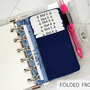 Envelope Wallet Insert for Filofax Malden Pocket Fuchsia | Size Pocket ...