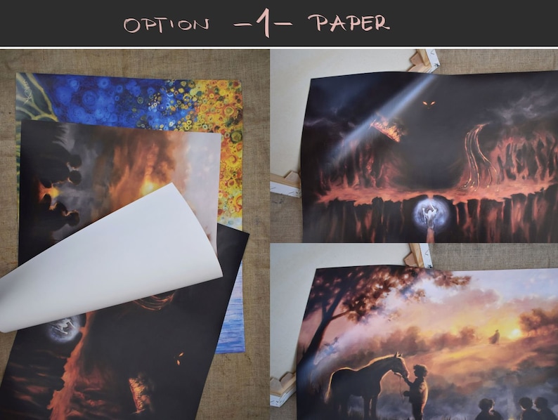 Awakening of the Elves - Print From Oil Painting || Original ...