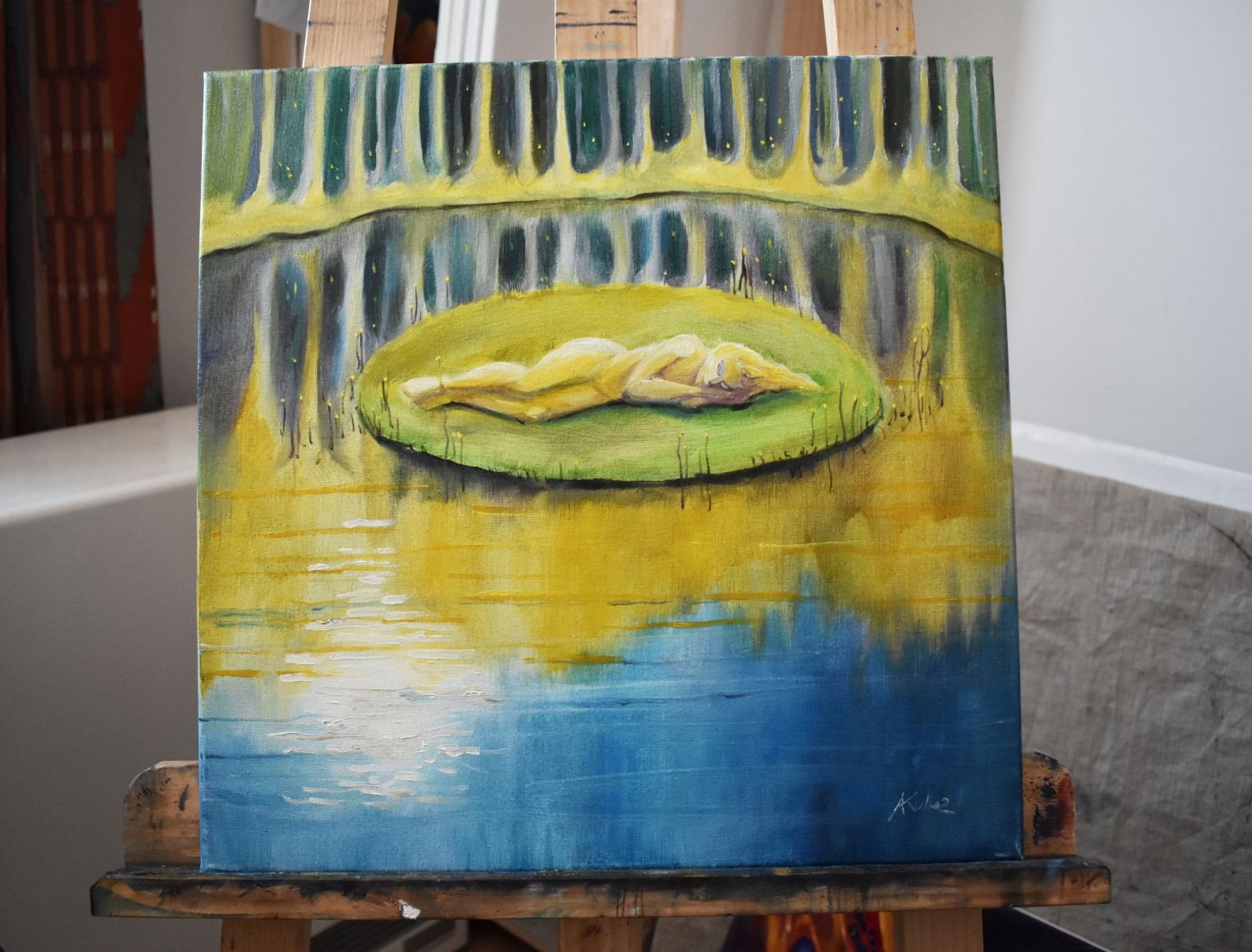 Valar Estë Silmarillion Inspired Original Oil Painting on - Etsy