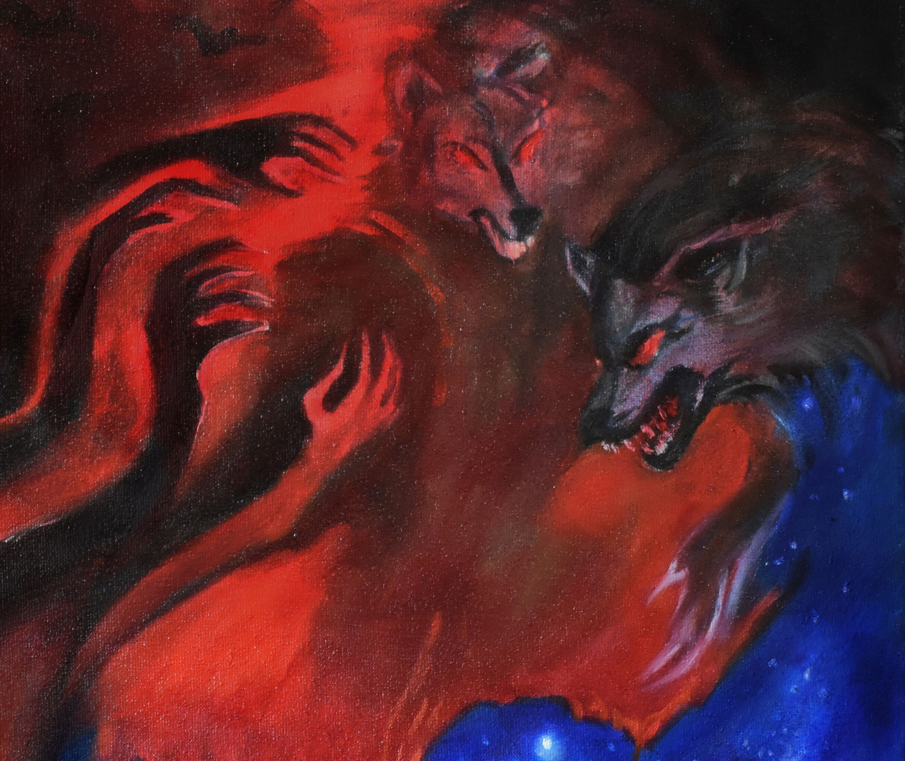 Sauron Vs Finrod Giclee / Canvas / Mounted Canvas Print - Etsy