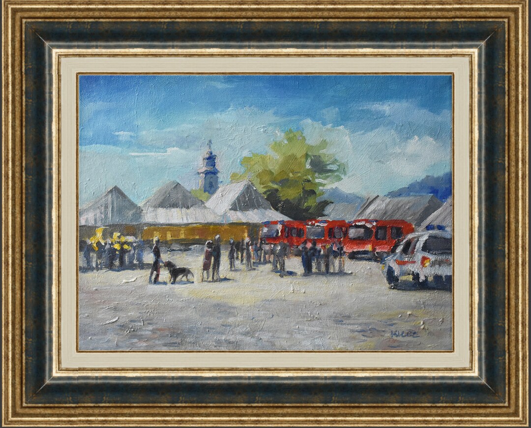 We Got 7 Fire Engines - Original Oil Painting on Canvas/ Fine Art ...