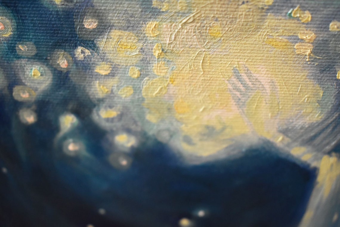 Valar - Varda || Silmarillion Inspired Original Oil Painting on Canvas ...