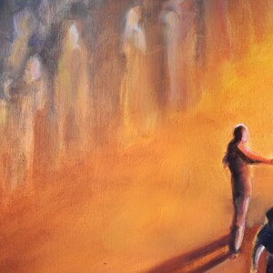 The Oath of Fëanor - Print of an Oil Painting || Original Silmarillion ...