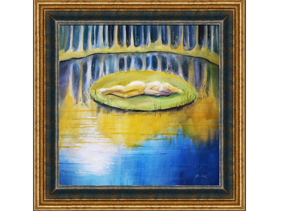 Valar - Estë || Silmarillion Inspired Original Oil Painting on Canvas ...