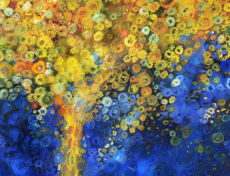 Two Trees of Valinor Print Original Silmarillion Art | Etsy