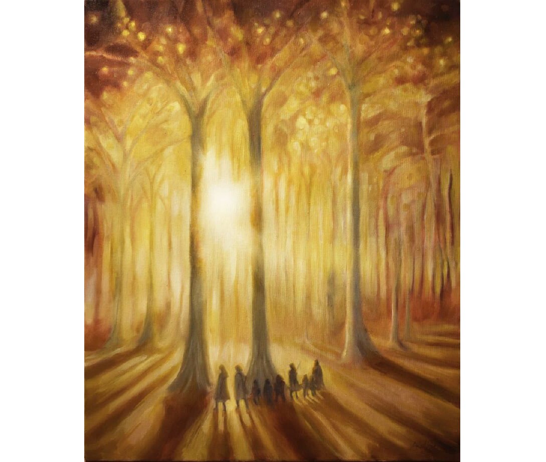 The Fellowship in Lothlórien - Print | Original Lotr Art | Tolkien ...