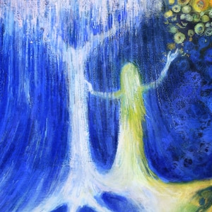 Two Trees of Valinor - Print || Original Silmarillion Art || Tolkien ...
