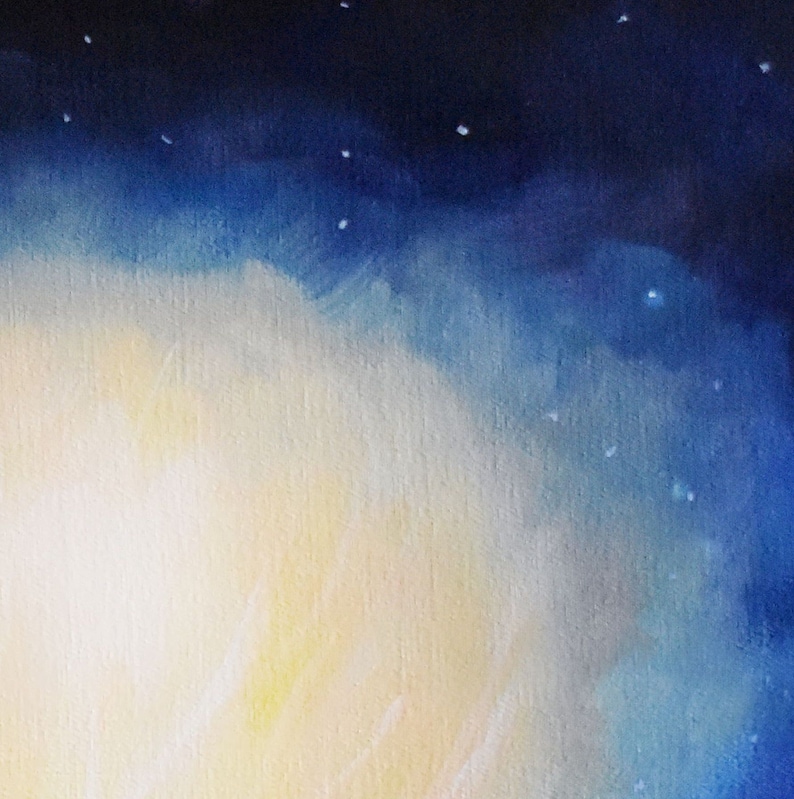 The Two Trees of Valinor, Telperion and Laurelin - Print | Original ...