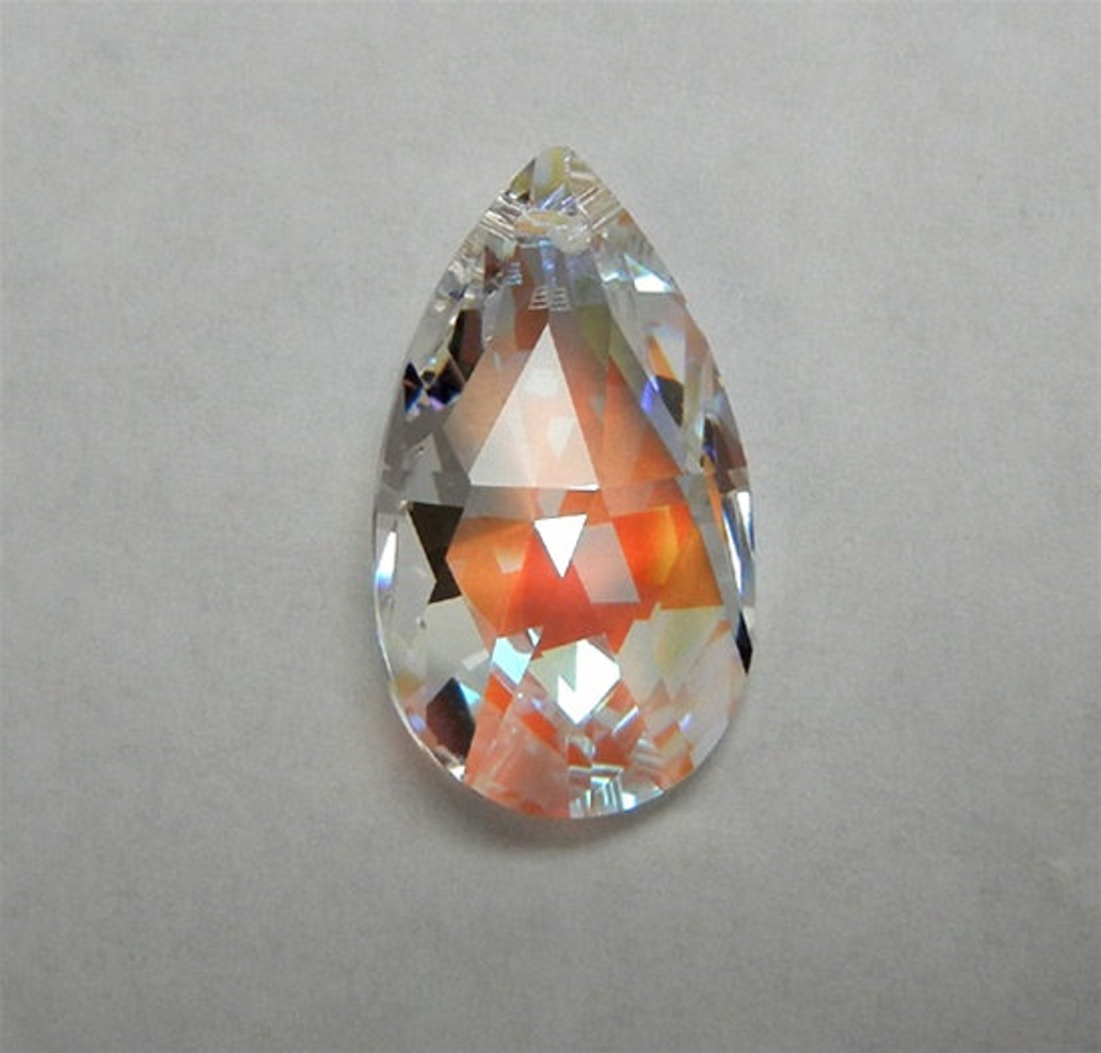 Genuine Swarovski Strass Drop Pendant, Art 8721 - With Engraved Strass ...