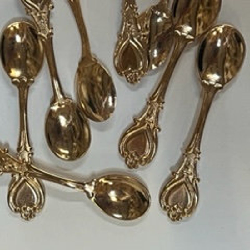 Brass Spoons Mini - Etsy