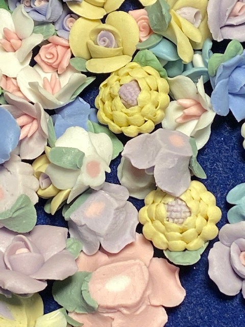 Assorted Porcelain Roses, Mixed Colors and Sizes - Etsy