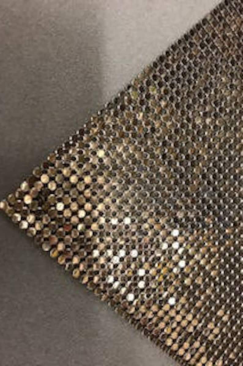 1 pcs Flat spider mesh with a plated Rhodium finish 12 | Etsy