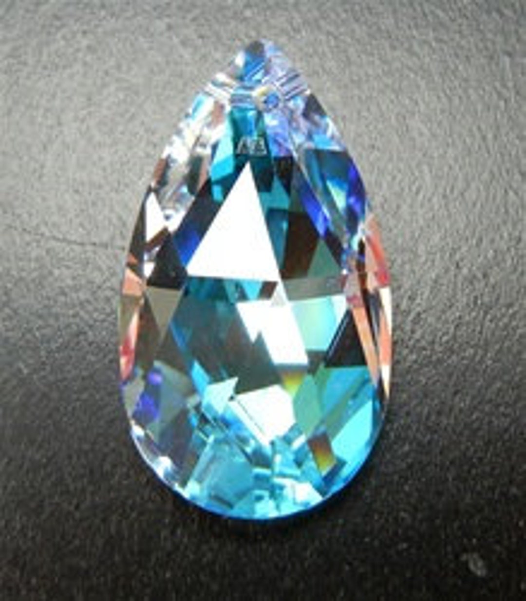 Genuine Swarovski Strass Drop Pendant, Art 8721 - With Engraved Strass ...