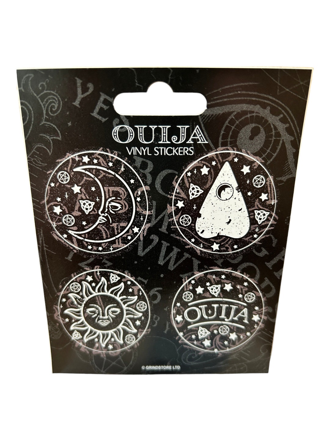 Ouija Themed Set of 4 Vinyl Stickers - Etsy