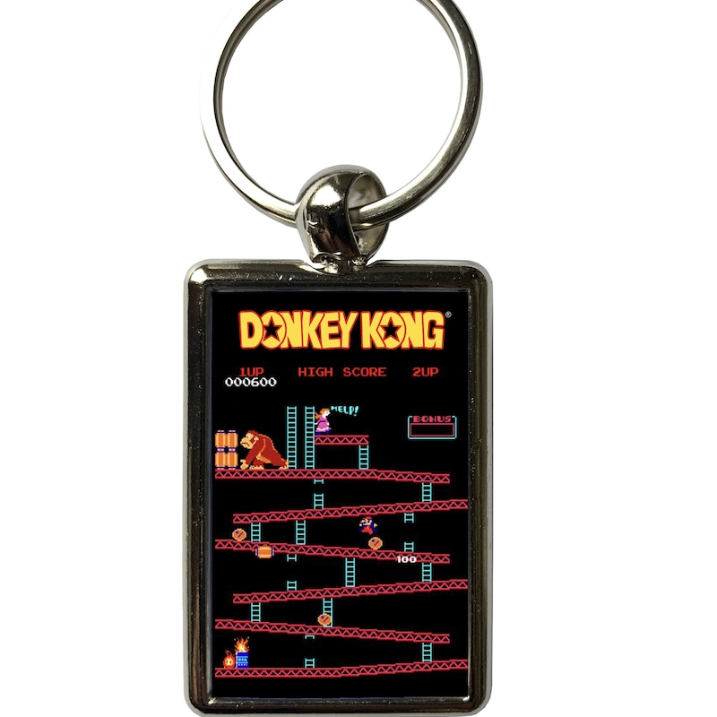 Arcade Key Ring - Etsy UK