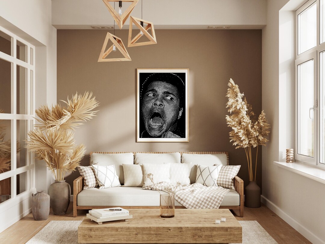 Crystal Art KIT, Muhammad Ali, DIY Rhinestones Swarovski STILE ...