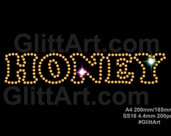 JUICY Rhinestone Crystals Gems Diamante Template Digital Download, Svg ...