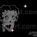 Betty Boop SS10 Rhinestone Crystals Diamante Template Digital Download ...