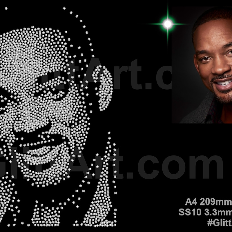 Rhinestone Photo Custom - Etsy