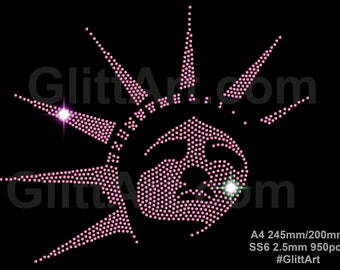 Betty Boop SS10 Rhinestone Crystals Diamante Template Digital Download ...