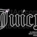Juicy Couture Logo SS16 Rhinestone Crystals Diamante Template Digital ...