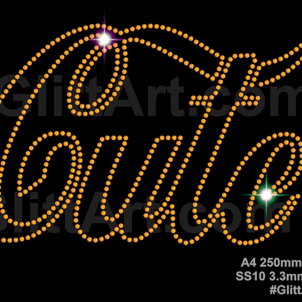 Rhinestone Svg - Etsy