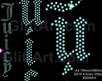 Juicy Rhinestone Svg - Etsy