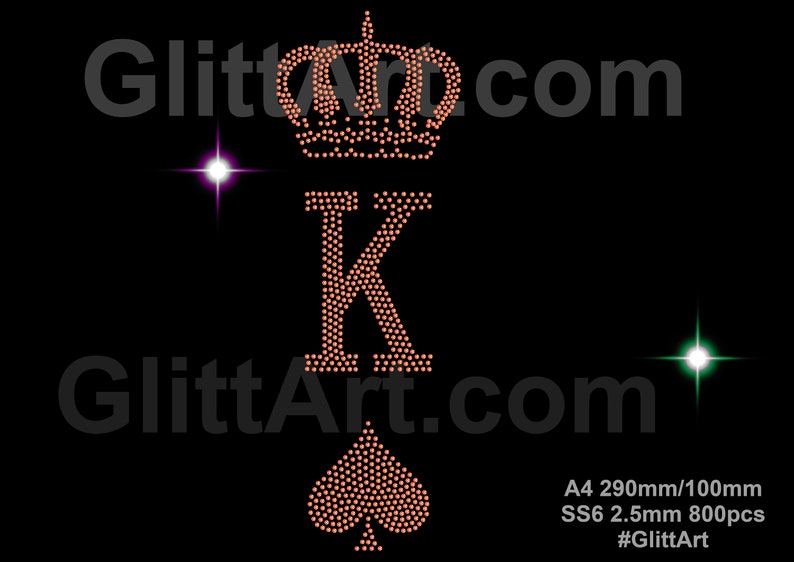 King SS6 Rhinestone Rhinestones Crystals Diamante Template - Etsy