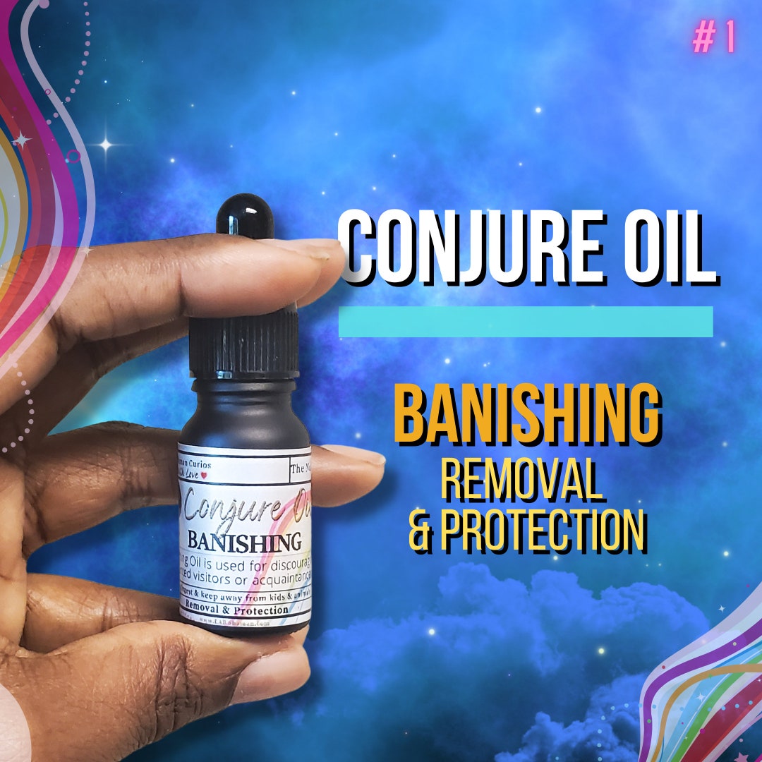 Banishing Conjure Oil | Removal & Protection | LAB Shaman - Etsy