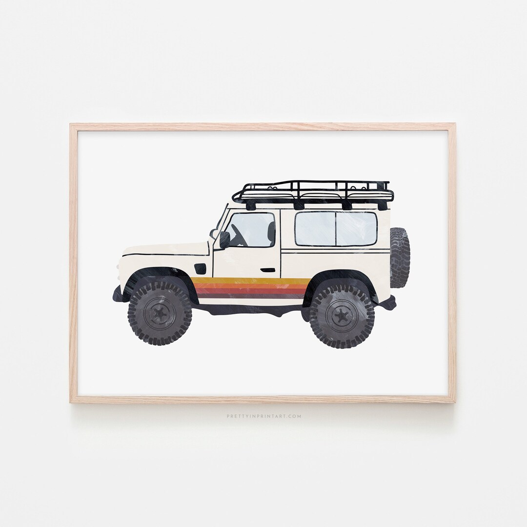 4x4 Land Rover - Adventure off Road | Framed Print - Etsy