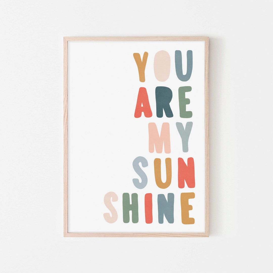 You Are My Sunshine - Magic Carpet | Framed Print - Etsy