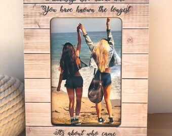 Best friend picture frame | Etsy
