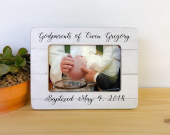 Godmother Frame Godparents Frame Godmother Gift Goddaughter Godson ...