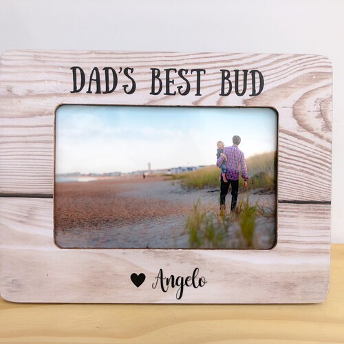 Dad Gift Frame Father Son Gift From Son Personalized | Etsy